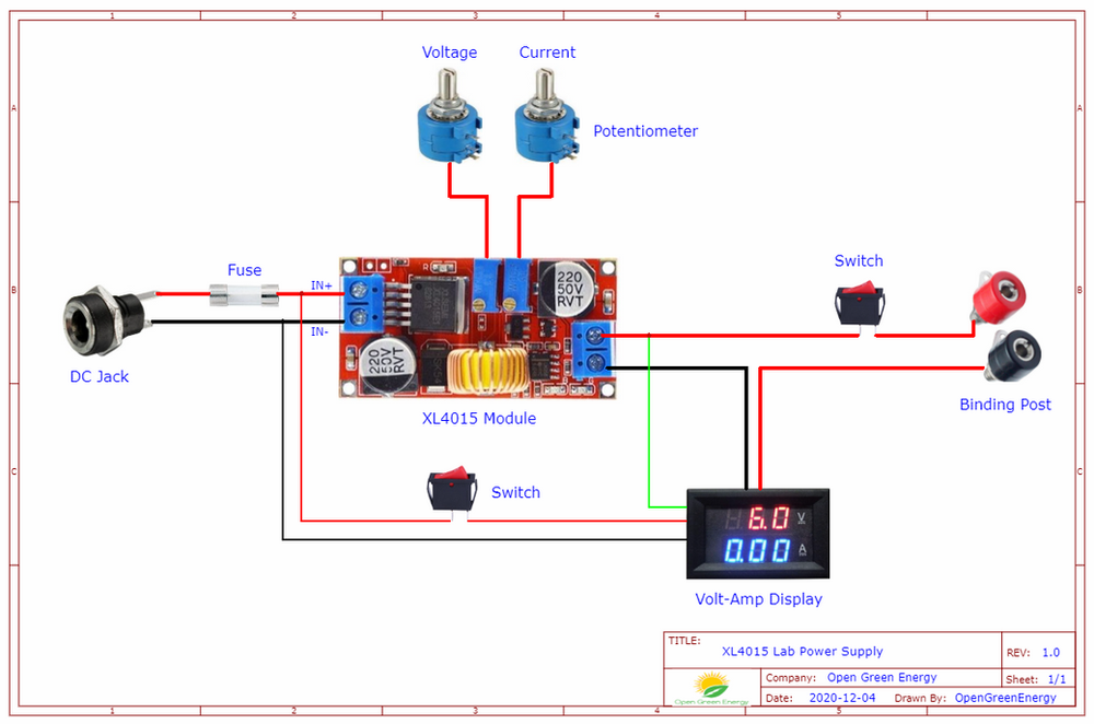 DIY Mini Lab Power Supply - Open Green Energy