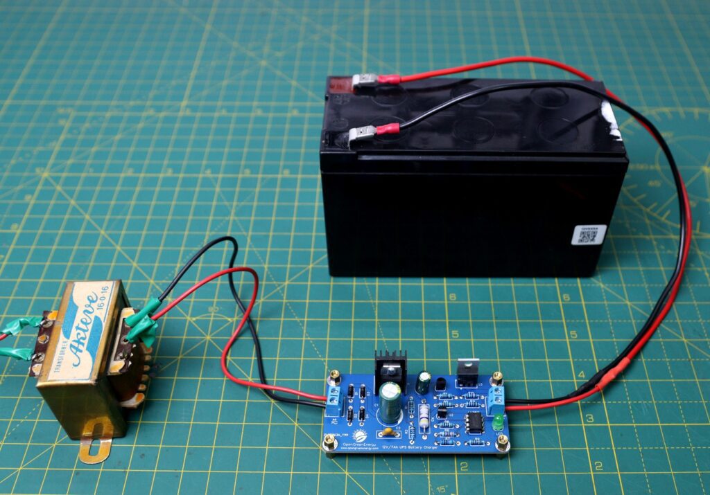 DIY 12V Lead Acid Battery Charger - Open Green Energy